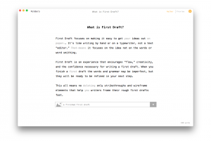Stop Deleting and Start Writing With First Draft Mac App | Dogtown Media